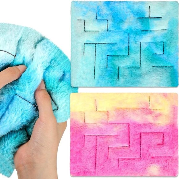 Other | 2 Pack Marble Maze Mat Fidget Tactile Sensory Toys Stress ...